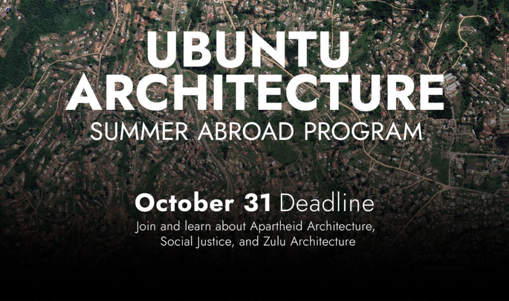 Help Those Affected by Apartheid Architecture Through Ubuntu ...