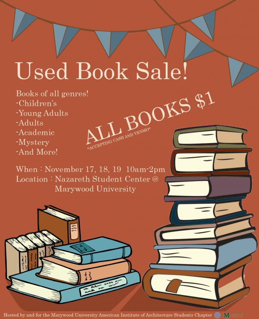 Marywood AIAS Used Book Sale - AIAS
