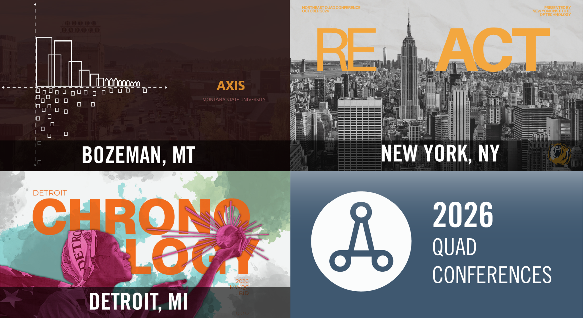 Announcing the 2026 Quad Conferences! - AIAS
